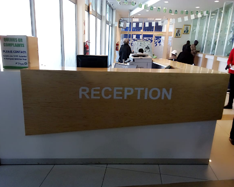 Lesotho Post Bank Reception Lesotho Post Bank Reception